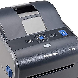 Intermec PC43d Desktop Direct Thermal Label Printer with LCD Display and USB, Easy-to-Use Barcode Label Printer