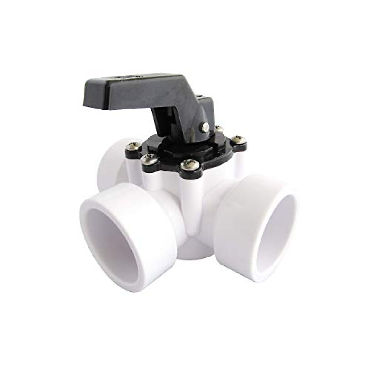 Fibropool Swimming Pool Diverter Valve - 1 1/2 Inch - 3 Way - Replacement Slip Valve for Pools and Spas