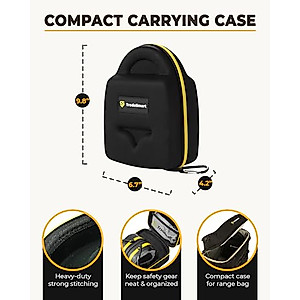 TradeSmart Hearing and Eye Protection Case - Safety Glasses and Ear Protection Case