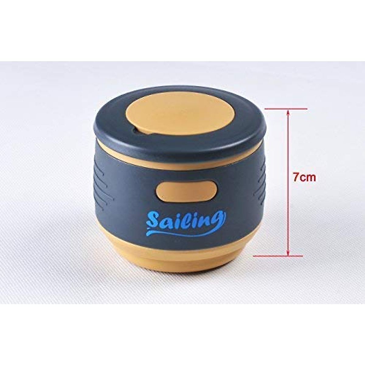 Sailing Collapsible Portable Reusable Silicone 12 fl oz Drinking/Coffee Cup/Mug. 100% food grade silicone. BPA Free (Rose Red)