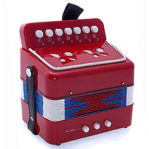 D'Luca G105-RD Child Button Accordion Red