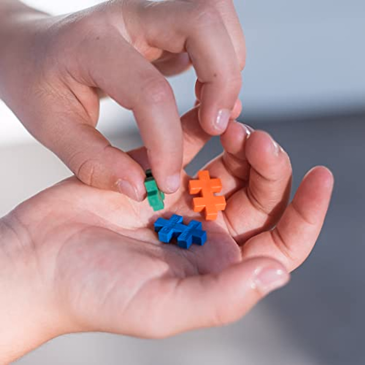 PLUS PLUS – Mini Maker Tube – Red Fox – 70 Piece, Construction Building Stem Toy, Interlocking Mini Puzzle Blocks for Kids