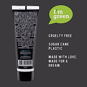 EcoTomorrow Charcoal Whitening Toothpaste - Natural Juá & Tea Tree, Fluoride Free, Plant Based with Peppermint Essential Oil - 4.0oz (Pack of 3)