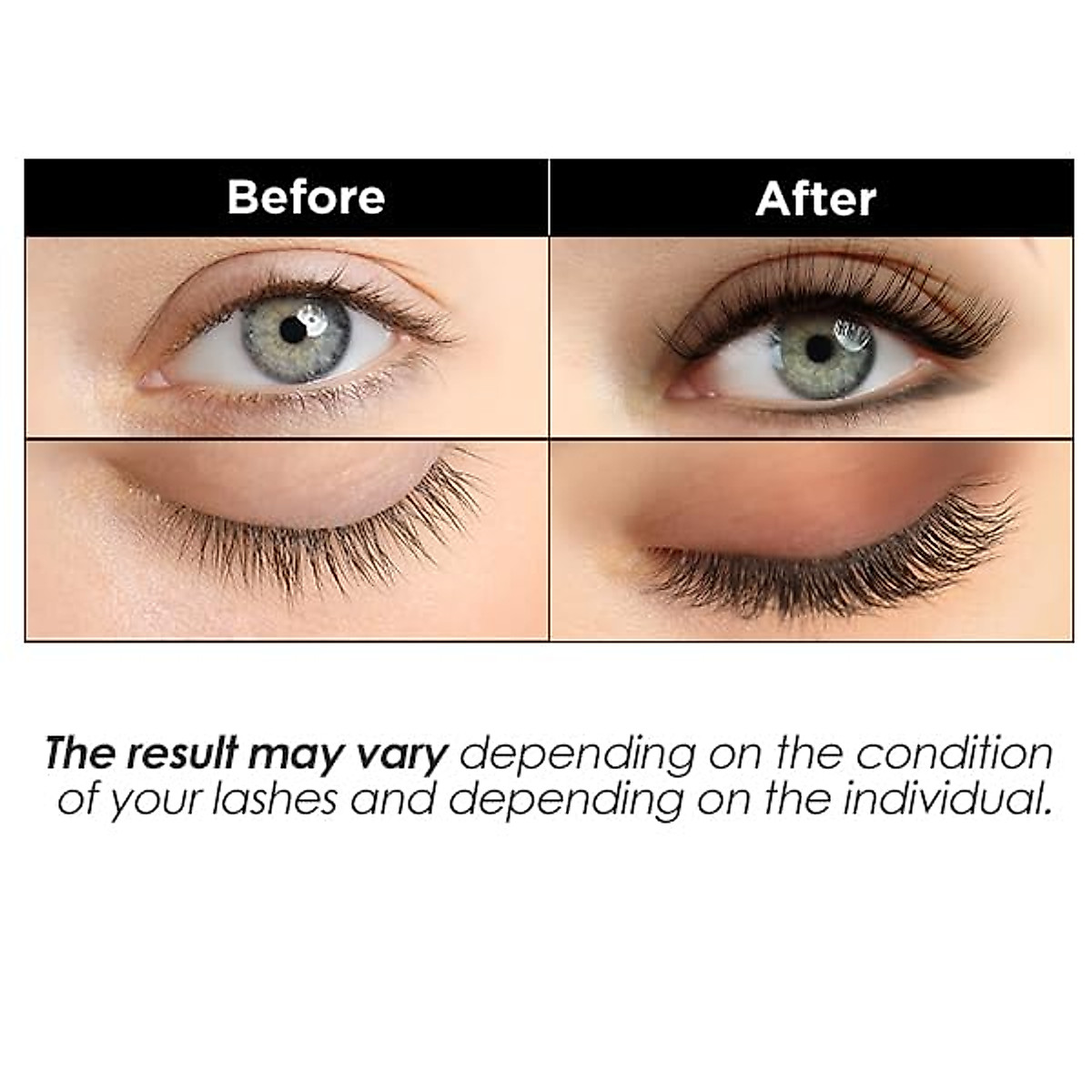 NEOGEN Innovative Sensational Hygienic Washable Extra Slim Metal Mascara (Volume, Black)