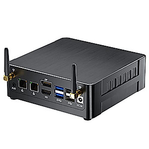 Thdeukoty Mini Desktop PC AMD Ryzen 9 5900HX Windows 11 Pro, Micro Computer HTPC 64G DDR4 RAM 1T NVME SSD, USB3.2, DP/HDMI/Type-C 4K@60Hz Triple Display, 2.5G+1G LAN, WiFi 6 Bluetooth 5.1
