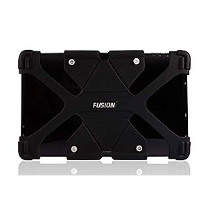 Universal Tablet PC Silicone Gel Case for 10" to 12.5" - Suitable for 10", 10.1", 10.6", 11.1", 11.6", 12" Tablet PCs (Black)