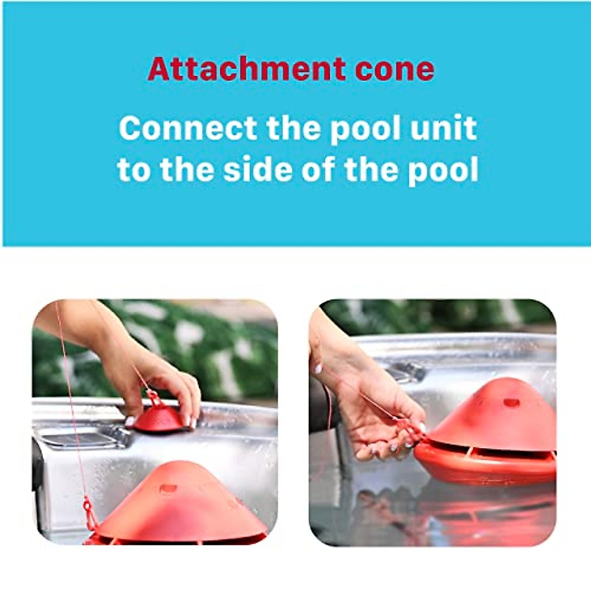 Bcone Accessory Set (USB Cable+2 Pool Unit Batteries+ Pool Unit Attachment kit)