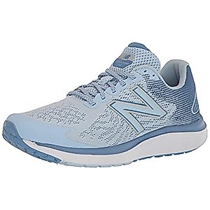 New Balance Women's Fresh Foam 680 V7 Running Shoe, Uv Glo/Star Glo/Lemon Haze, 10