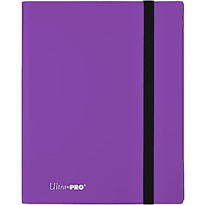 Ultra Pro E-15152 Eclipse 9-Pocket PRO-Binder-Royal Purple