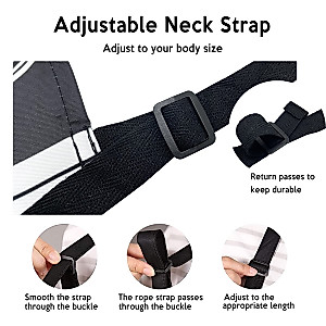 Waldeal Adjustable Cooking Kitchen Apron for Women Men Chef Cute With 2 Pockets