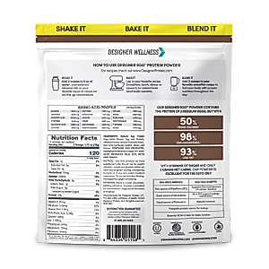 Designer Wellness Designer Egg Protein Powder, 12.4 oz Dutch Chocolate and 12.4 oz Classic Vanilla Bundle