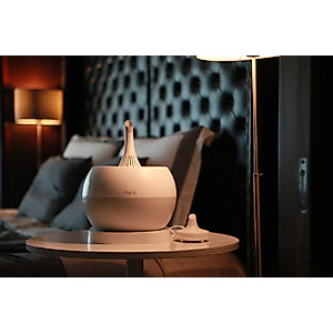 Miro NR07G humidifier - Completely Washable Modular Humidifier, Easy to Clean, Easy to Use, Large Room - Cool Mist, Sanitary, Top-Fill Ultrasonic Humidifier with Whisper Quiet and Powerful Output