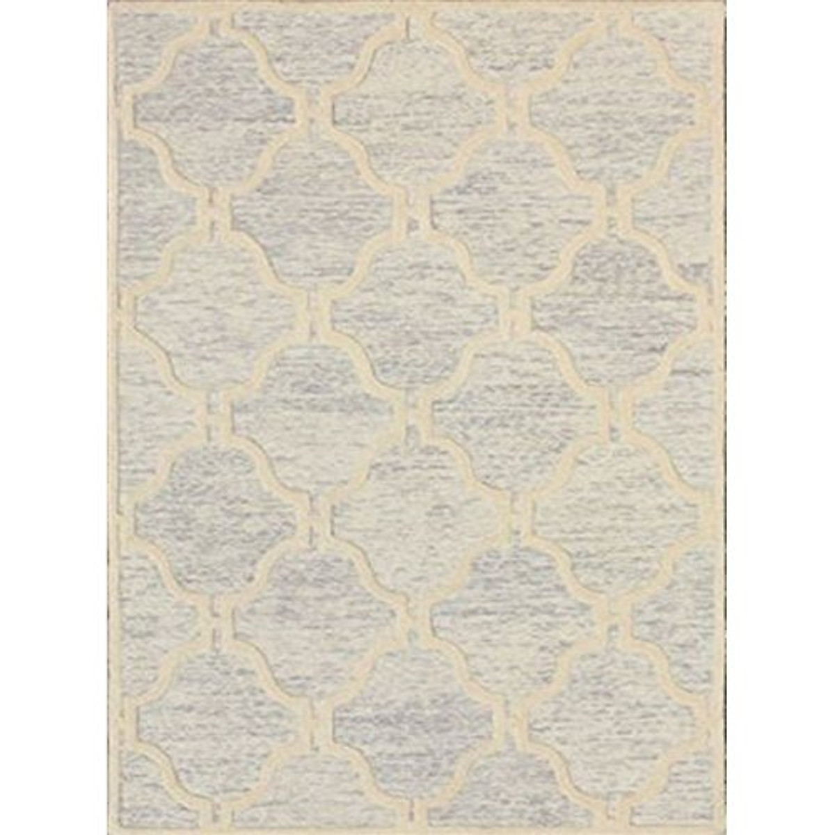 SAFAVIEH Cambridge Collection Accent Rug - 2' x 3', Light Grey & Ivory, Handmade Moroccan Distressed Wool, Ideal for High Traffic Areas in Entryway, Living Room, Bedroom (CAM727G)