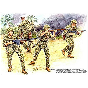 Masterbox Bloody Atoll US Marine Corps Infantry Tarawa, November 1943 1/35 Master Box 3543