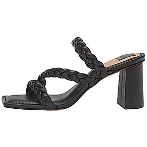 DOLCE VITA Women's Pang Heeled Sandal, Black Stella, 8.5