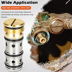 For Moen 1423 Balancing Spool Perfectly Compatible with Moentrol Moen Tub Shower and Shower-Only Faucets, Replacement for 132343