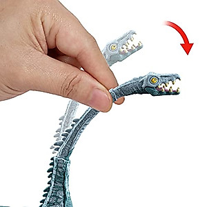 Jurassic World Fierce Force Tanystropheous Camp Cretaceous Authentic Dinosaur Strike Motion Action Figure, Movable Joints, Gift 3 Years & Older