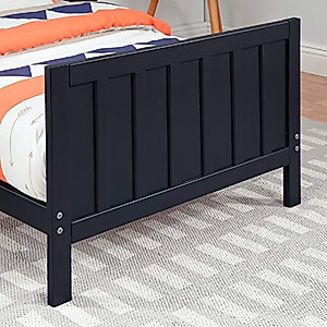 Carter's by DaVinci Benji Toddler Bed in Navy Blue, Greenguard Gold Certified