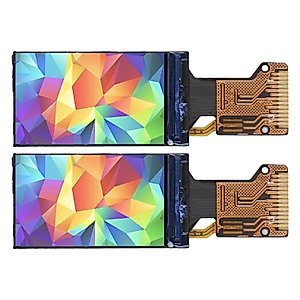 Septpenta 1.08Inch IPS Display, 128X220 SPI Ports, Embedded CG9203 Driver, High Light Transmission and Low Power Consumption Fast Response LCD for STM32 and Other Controller Boards