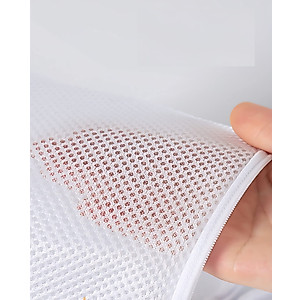 Kawaii Mesh Laundry Wash Bag 6'x6' Cute DrawString for Lingerie Underwear Bras, Socks, Panty,Undershirt 6' x 6' for College Dorm Apartment Dwellers, Travel Sports, Machine Wash (4 Set)