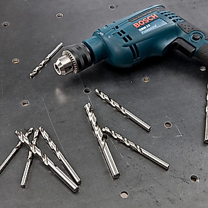 Bosch 2608595064 Metal Drill Bit Hss-G 5, 5mmx57mmx3.66In 10 Pcs