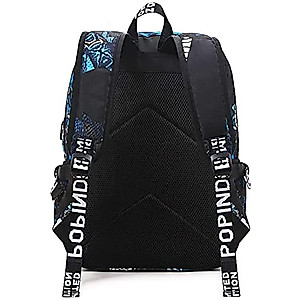 iiozxmi Shark Kids Backpacks Fashion Multi-Functional Schoolbag Waterproof Travel Laptop Backpack for Teens