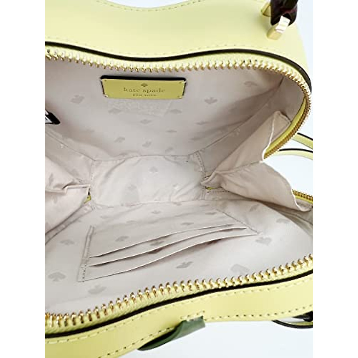 Kate Spade Honeycrisp Apple Novelty Crossbody Quilted Leather Green Multi