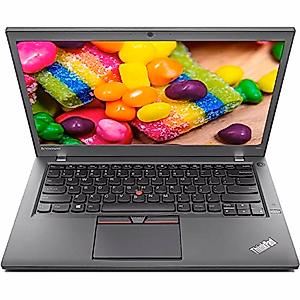 Lenovo ThinkPad T450s 14in Laptop, Intel Core i5 5300U 2.3Ghz, 8GB DDR3 RAM, 500GB Hard Drive, Webcam, Windows 10 (Renewed)