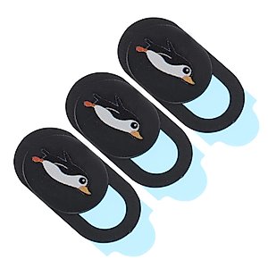 SOLUSTRE 3pcs Camera Privacy Cover Webcam Covers Webcam Cover Slide Phone Webcam Cover Computer Webcam Cover Protects Your Privacy Online Webcam Privacy Cover Abs Personality Slide Rail