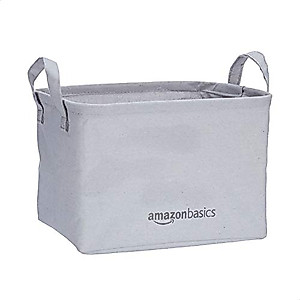 Amazon Basics Solid Wood Standard Unit Building Blocks with Carry Bag - Set of 70, Natural