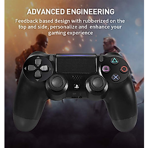 Koowod Upgraded 5 Pairs Replacement Analog Stick Joystick Thumbsticks Parts- Rubberized Top with Thumb Grips and Repair Screwdriver Kit for Playstation DualShock 4 PS4 Controller