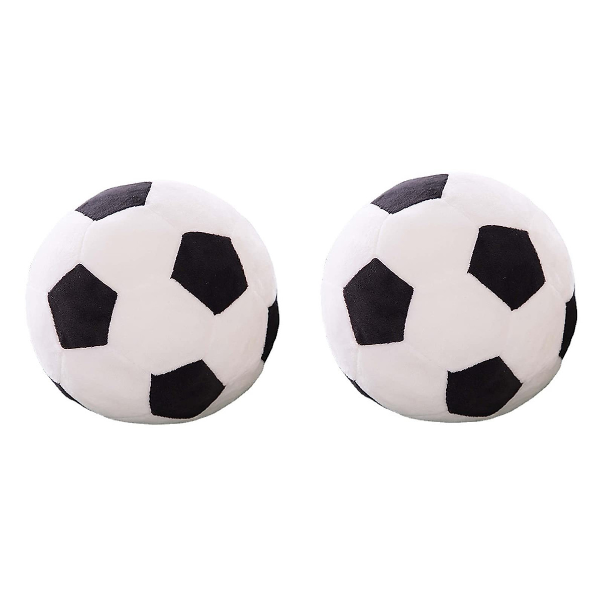 CHELEI2019 2PCS 9" Plush Soccer Ball Pillow Soft Stuffed Animal Football Boys Toddler Toy Gifts