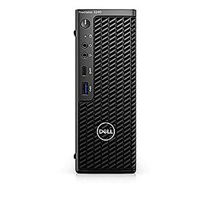 Dell Precision 3240 Workstation Desktop | Core i9-10900 - 1TB SSD Hard Drive - 32GB RAM - Nvidia Quadro P1000 | 10 cores @ 5.2 GHz - 4GB GDDR5 Win 10 Pro Black