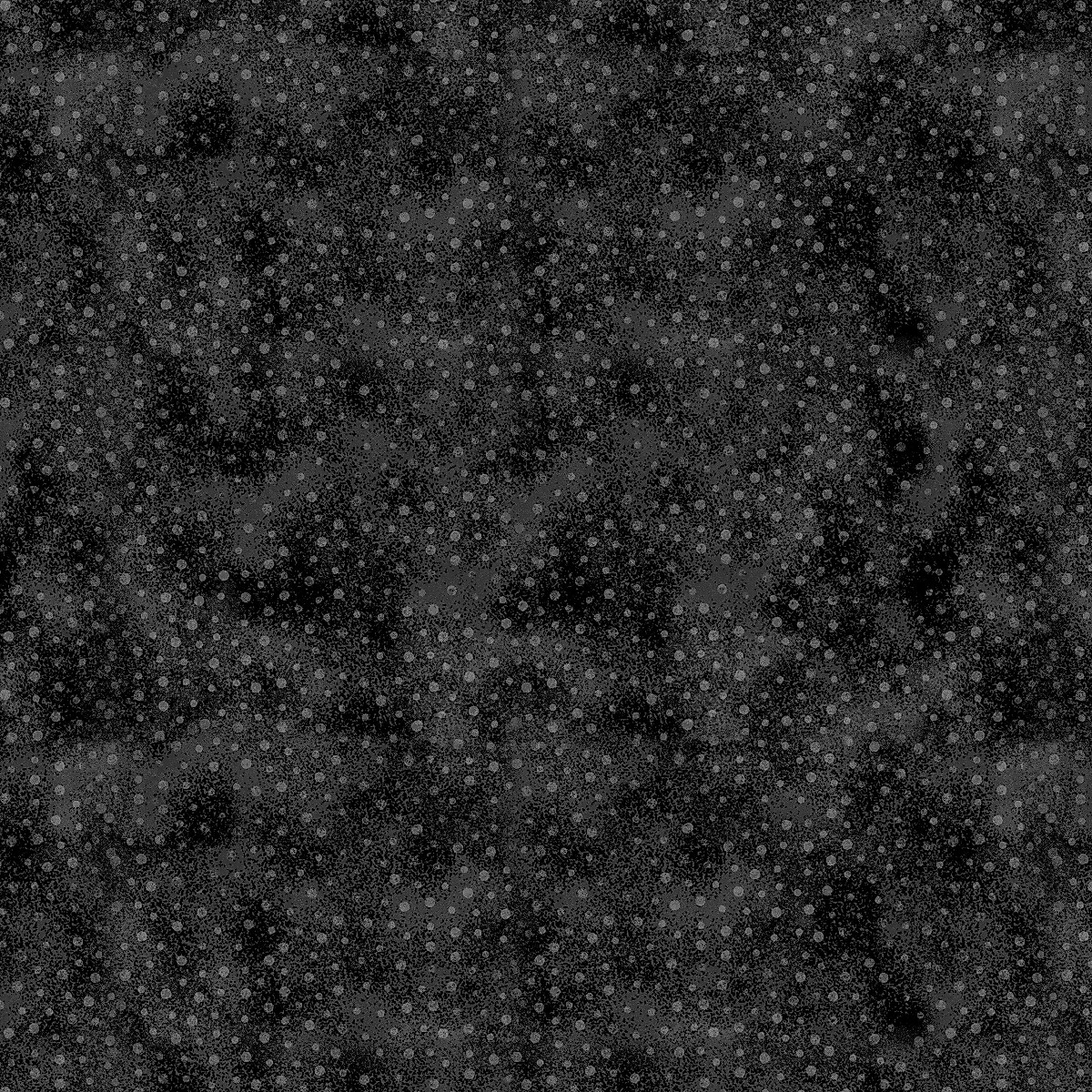 Misty Dots Black Cotton Fabric by The Yard