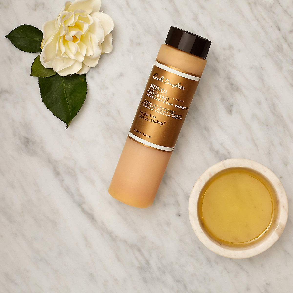 Carol’s Daughter Monoi Repairing Conditioner with Monoi Oil, Bamboo Water and Pro Vitamin B5 for Strength and Less Breakage, 8.5 fl oz