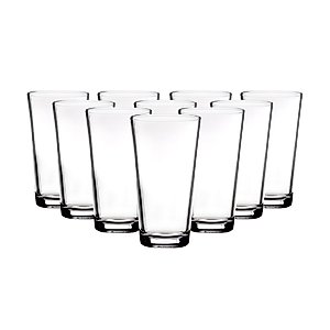 Home Essentials 515 Alanya Clear 17oz Hiball Set of 10