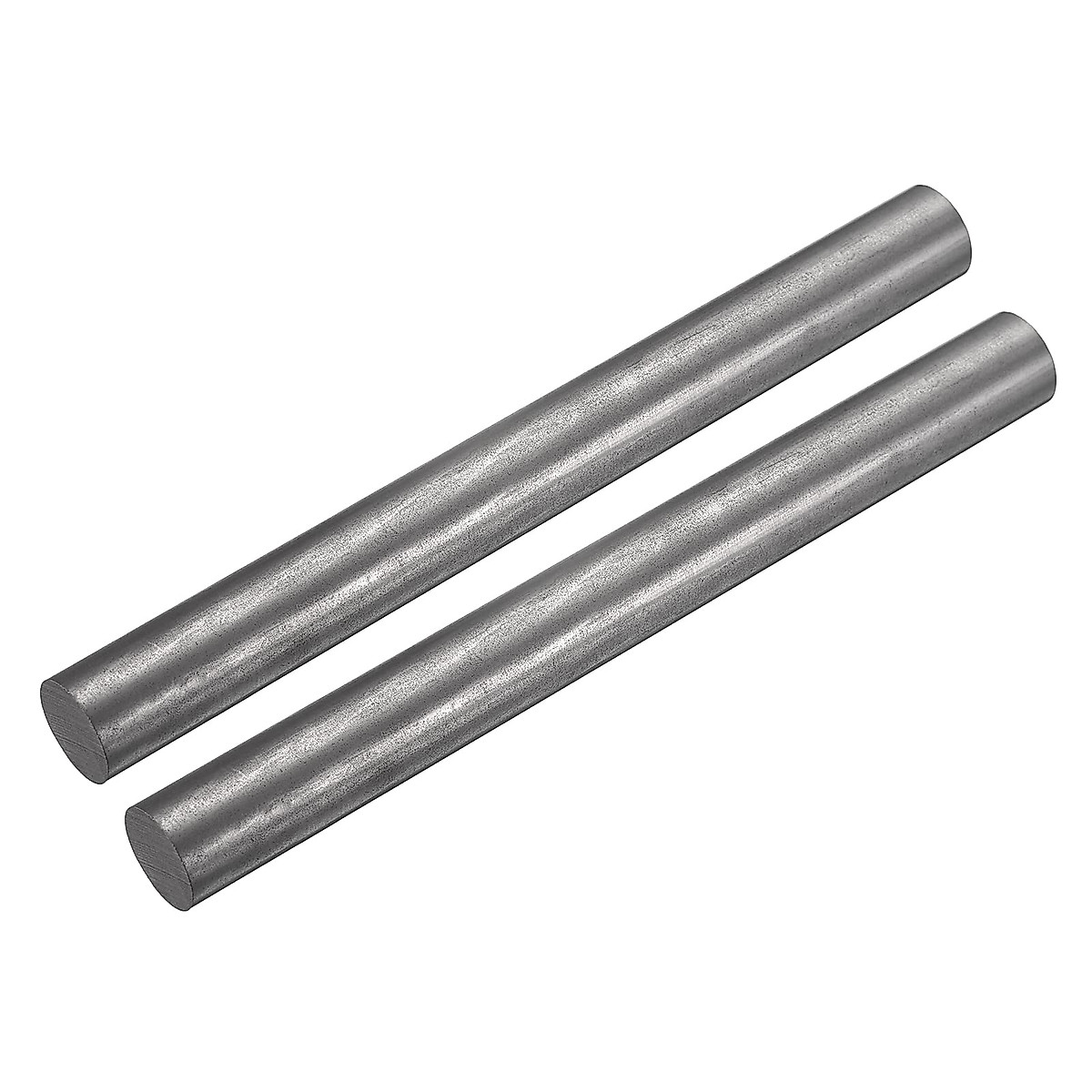 PATIKIL Graphite Rod Graphite Stirring Rod Cylinder Stick Carbon Rod 200x20mm Black for Electrode, Melting Casting, Crucibles, Pack of 2