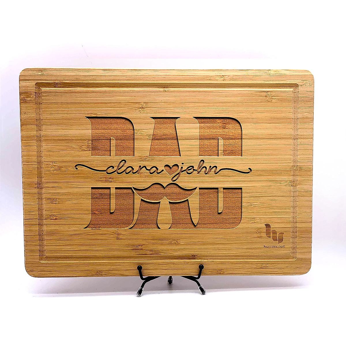 Grill Master Cutting Board for Dad or Grandpa, Steak Lover Father, With Children Names, Grill Lover Dad Gift, Personalized Cutting Board Gift for Men, BBQ Gifts, Customized Cutting Board, 9 Designs