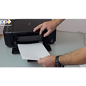 PPD Inkjet Glossy Printable Greeting Cards LTR 8.5 x 11" 64lbs. 240gsm 10.9mil With Envelopes x 50 Sheets (PPD051-ENV-50)