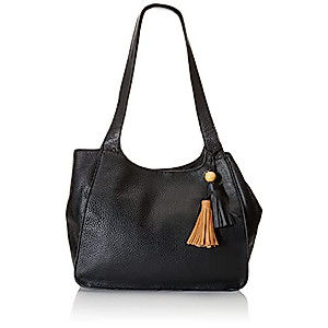 The Sak womens Huntley Leather Tote, Black, One Size US