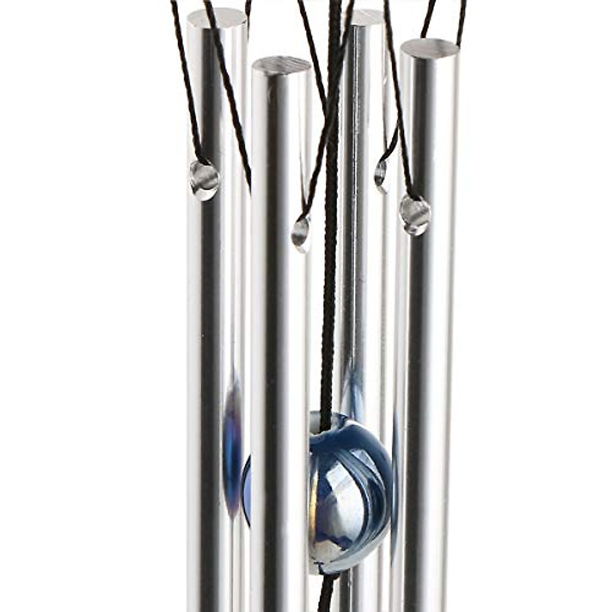 Wind Chimes, Creative Design 2 Pack Beautiful Garden Chimes, Portable Metal Wind Chimes for Home Garden Decoration, Small Size