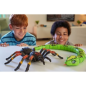 Robo Alive King Python by ZURU (Frustration Free Packaging) Battery-Powered Robotic Snake , Interactive Kids Toys, Giant Prank Snake Toy for Boys, 31 Inches