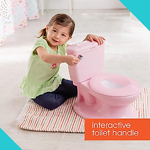 Summer My Size Potty, Pink Realistic Potty Training Toilet Looks and Feels Like an Adult Toilet Easy to Empty and Clean, 1 Count (Pack of 1)
