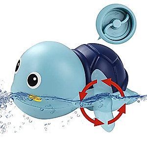 AUUGUU Magnetic Fishing Pool Toys Game, Water Table Bathtub Bath Toy - Pole Rod Floating Fish, Birthday Party Gifts for Toddler Age 3 4 5 6 Year Old, Kids Outdoor Toys