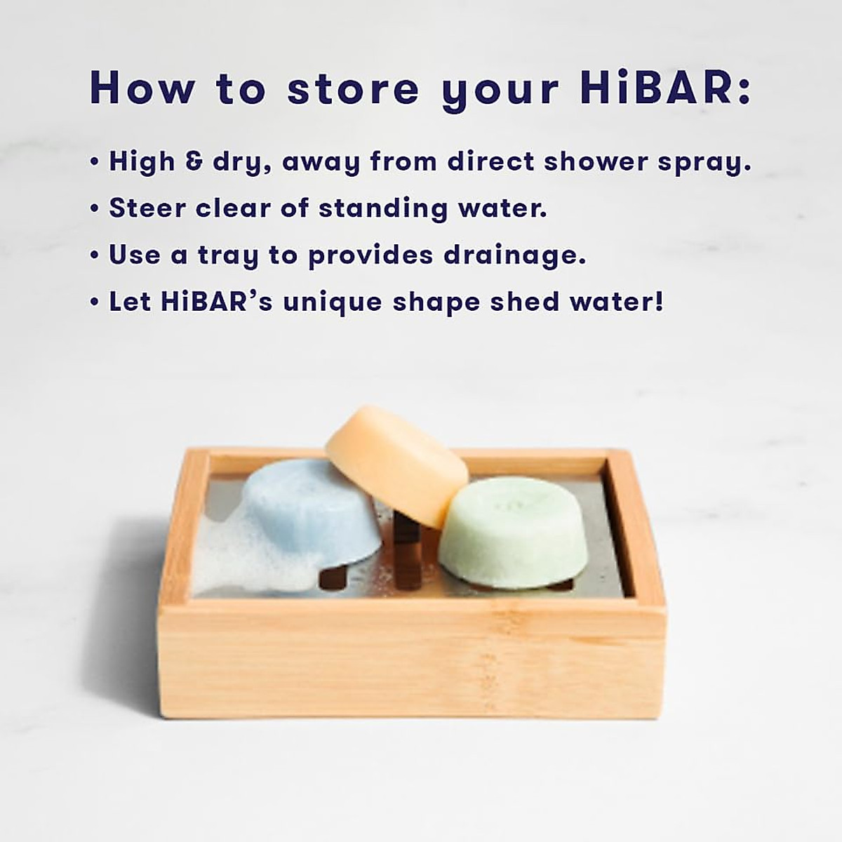 HiBAR - Conditioner Bar Sampler - Maintain, Moisturize & Volumize Conditioner Bars - Travel-Friendly - Salon-Quality Ingredients - Soap, Paraben, Plastic & Sulfate-Free - Color Safe -3 Mini Solid Bars