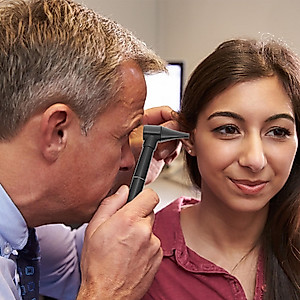 Baluue 1 Set LED Diagnostic Otoscope Ear Care Checker Ear Inspection Scope Medical Instrument Otoscope for Kids Adults Doctor Eldery Pet Screening