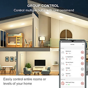 Sengled Zigbee BR30 Smart Bulb, Works with SmartThings and Echo with Built-in Hub, Voice Control with Alexa and Google Home, Hub Required, Dimmable Flood Light Bulb, Soft White 2700K, 2 Pack