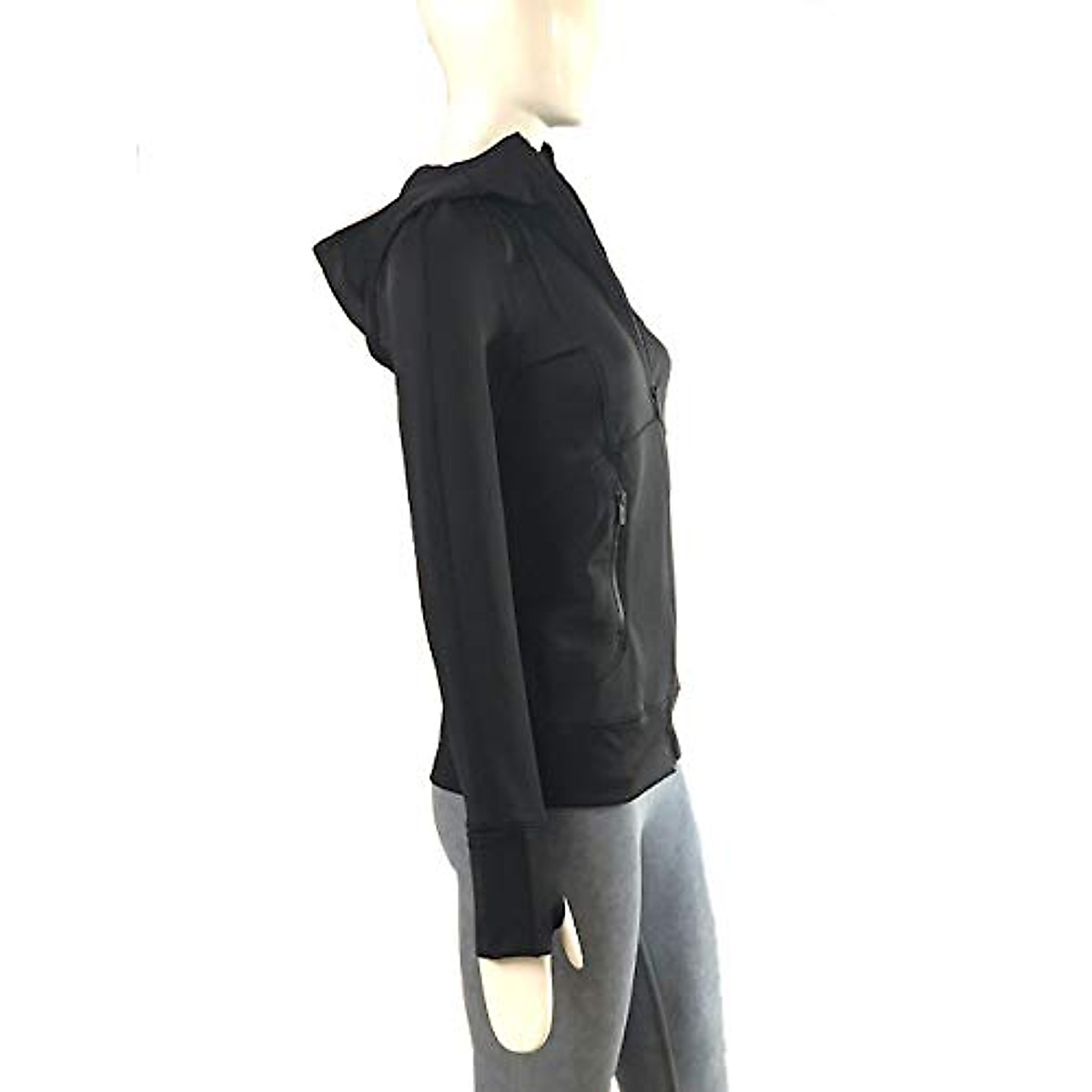 LULULEMON DAY MAKER FULL ZIP HOODIE - BLACK (6)