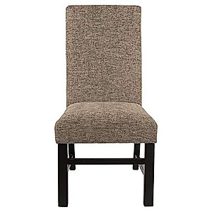 Signature Design by Ashley Sommerford 19" Urban Farmhouse Upholstered Dining Chair, 2 Count, Brown