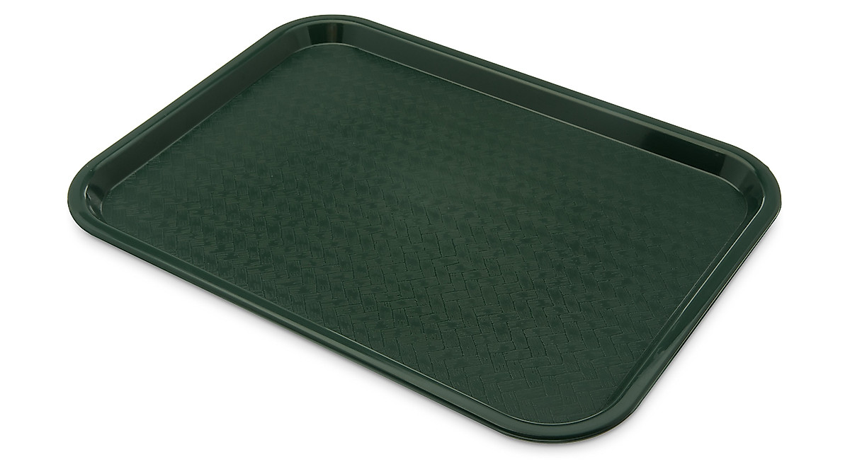 CFS CT121608 Café Standard Food Tray - 12x16 Forest Green